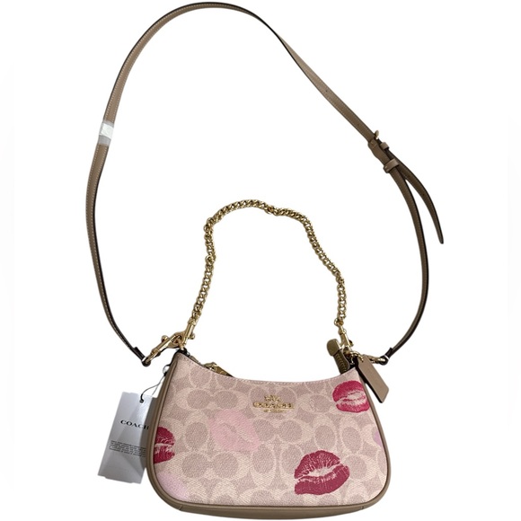 Coach | Bags | Coachteri Mini Crossbody Bag In Signature Canvas With ...